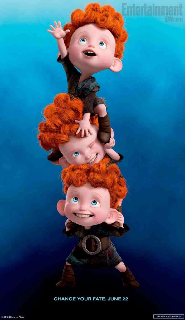 Four New Character Posters For Disney Pixar's "Brave"